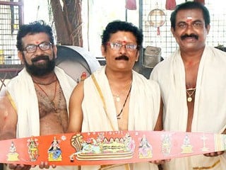 The more than 1000 year old tradition of offering Onavillu (a wooden ...